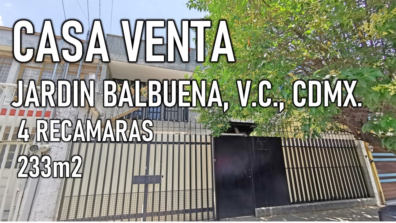 Genaro García 9 - Venta Casa - Col. Jardín Balbuena - YouTube