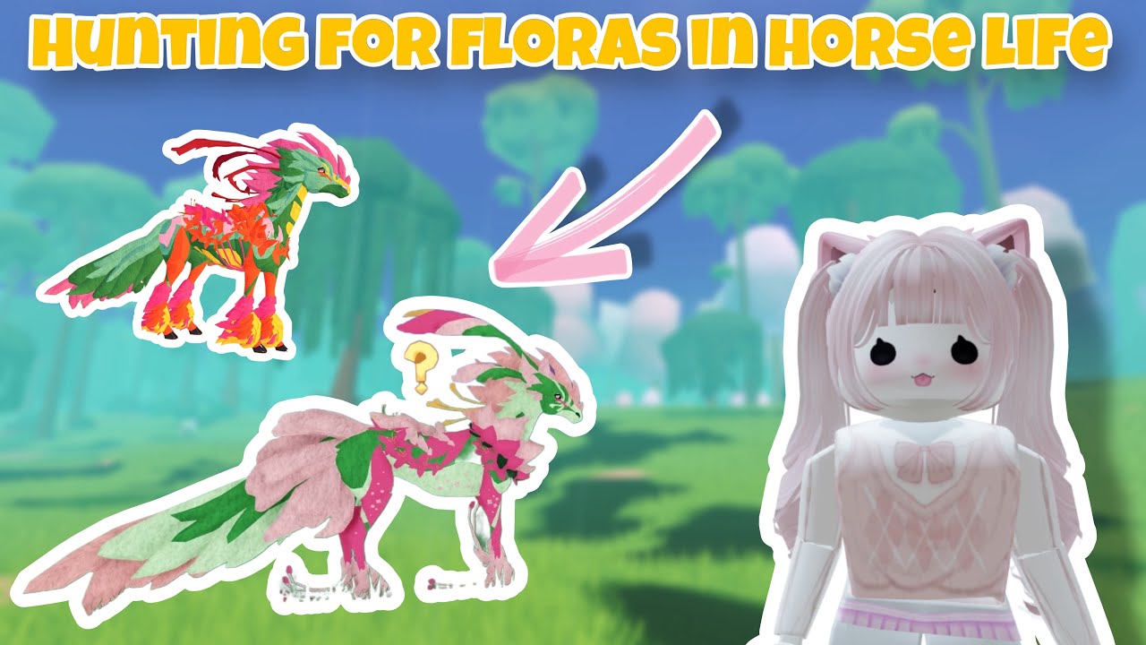 Hunting For The New FLORA SPECIES IN HORSE LIFE!! - YouTube