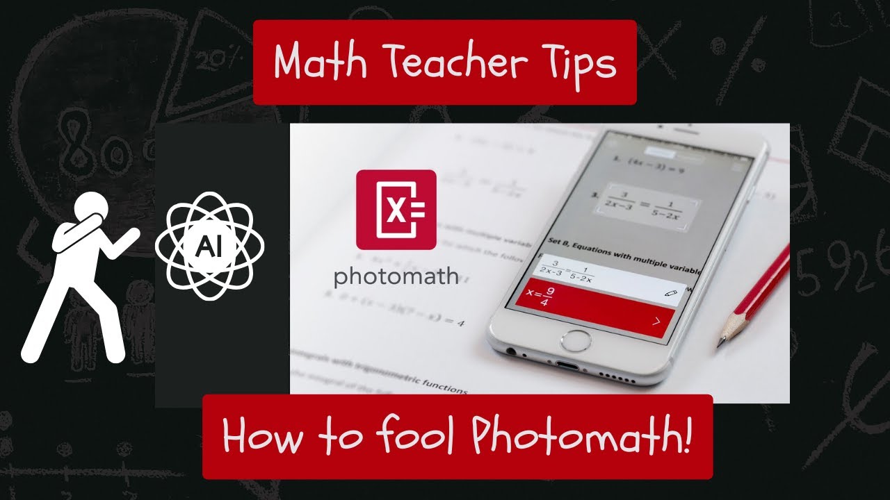 Math Teachers How to Combat AI and the App Photomath - YouTube