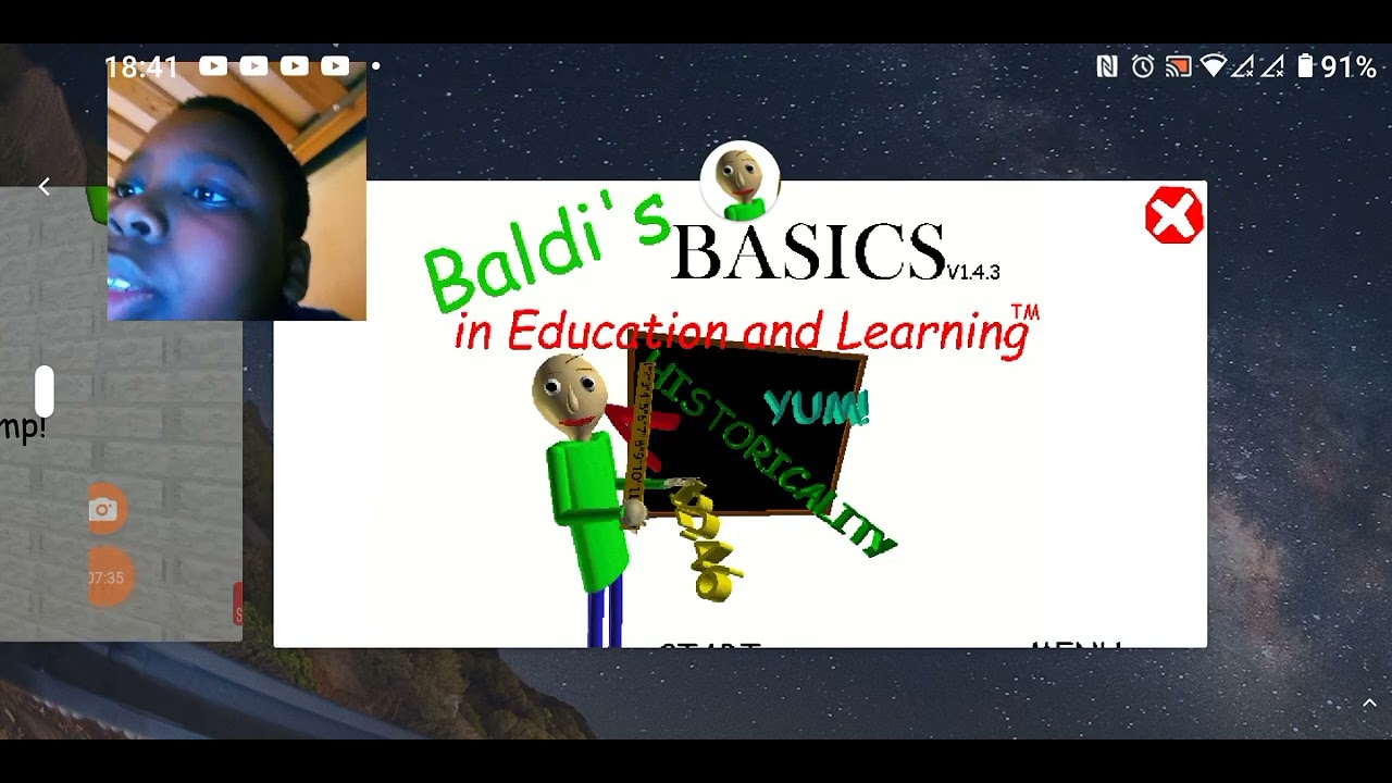 This teacher is unbelievable (Playing Baldi's Basics) - YouTube