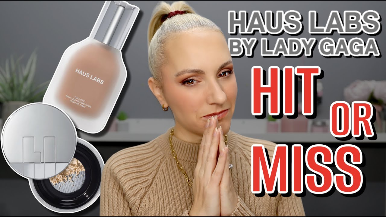 HAUS LABS FOUNDATION & POWDER REVIEW | 10 HR WEAR TEST | OVER 40 | DRY ...
