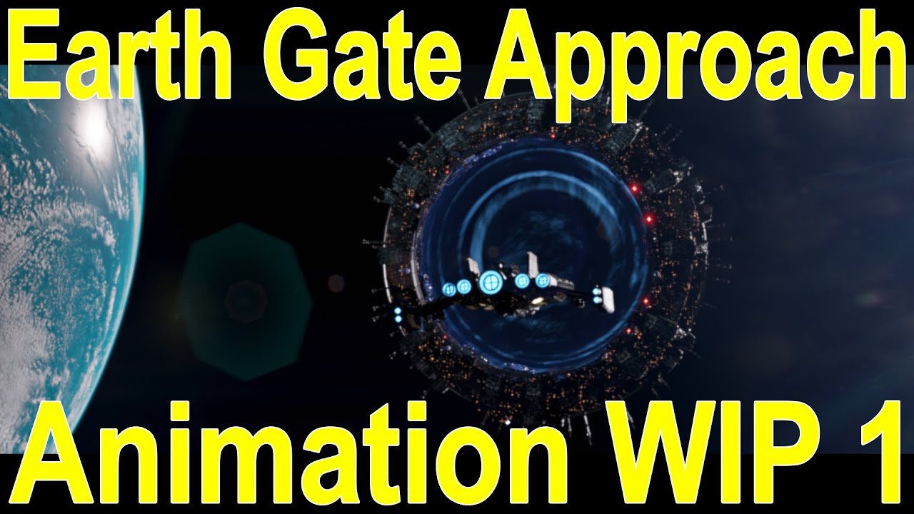 Earth Gate Approach WIP 1 - YouTube