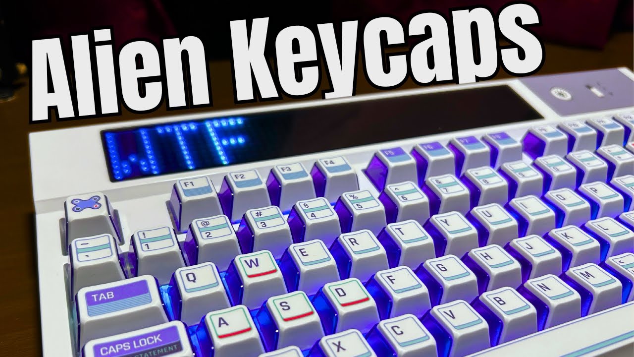 Keytok KOL Ctrl Keycaps + Epomaker Dynatab 75X | Keytok keycap Review ...