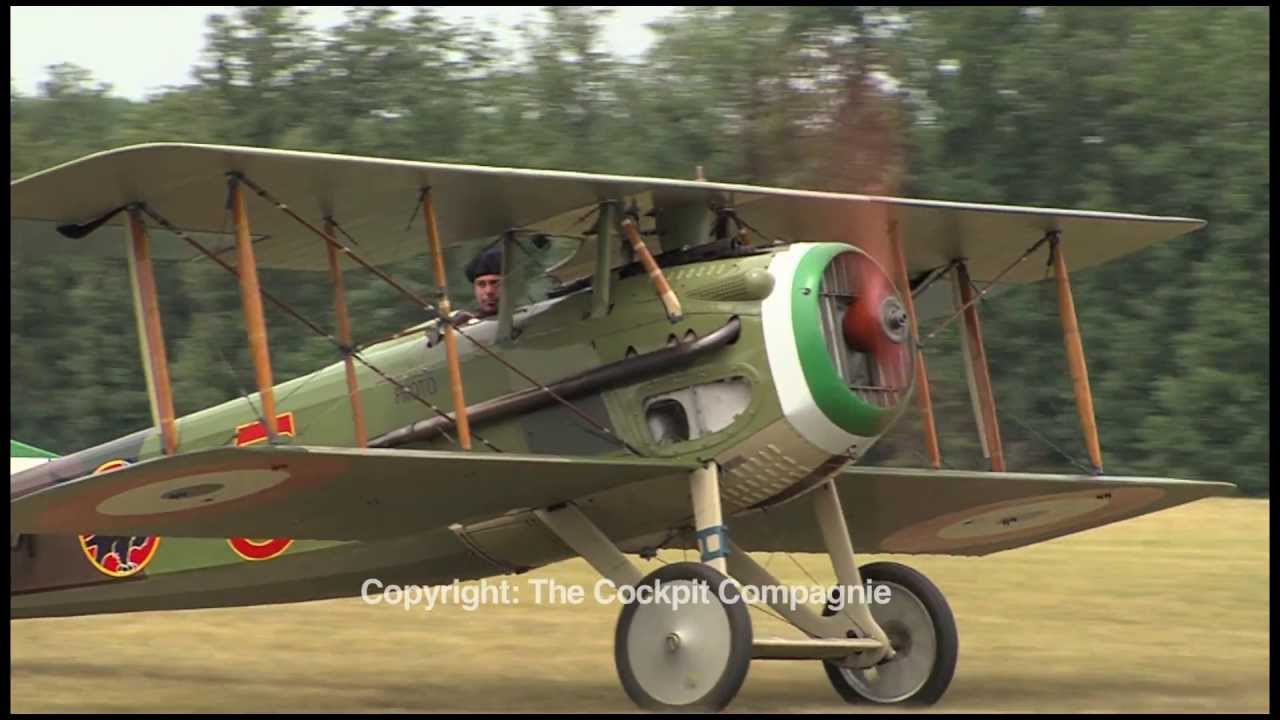 SPAD XIII ROULAGE - YouTube