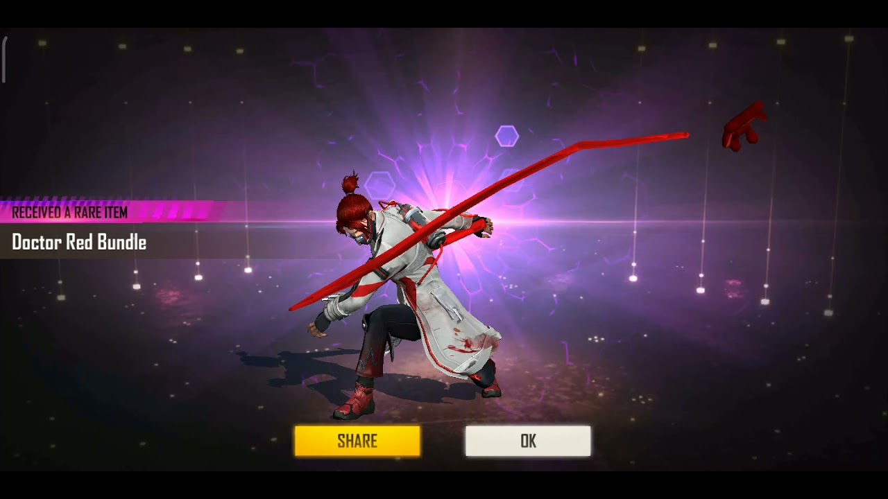 I got red doctor bundle @freefire #freefiremax #diamondroyale ...