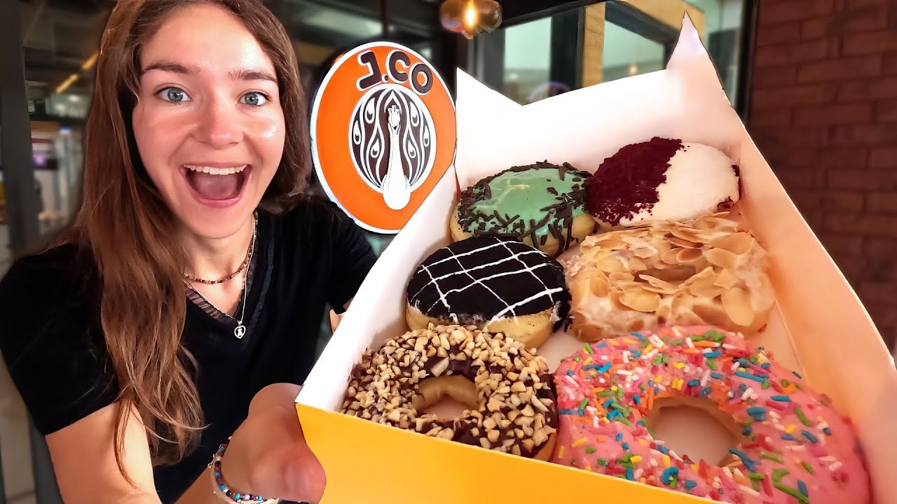 First Time Trying J.CO DONUTS in Indonesia 🇮🇩 BEST DONUTS in the World ...