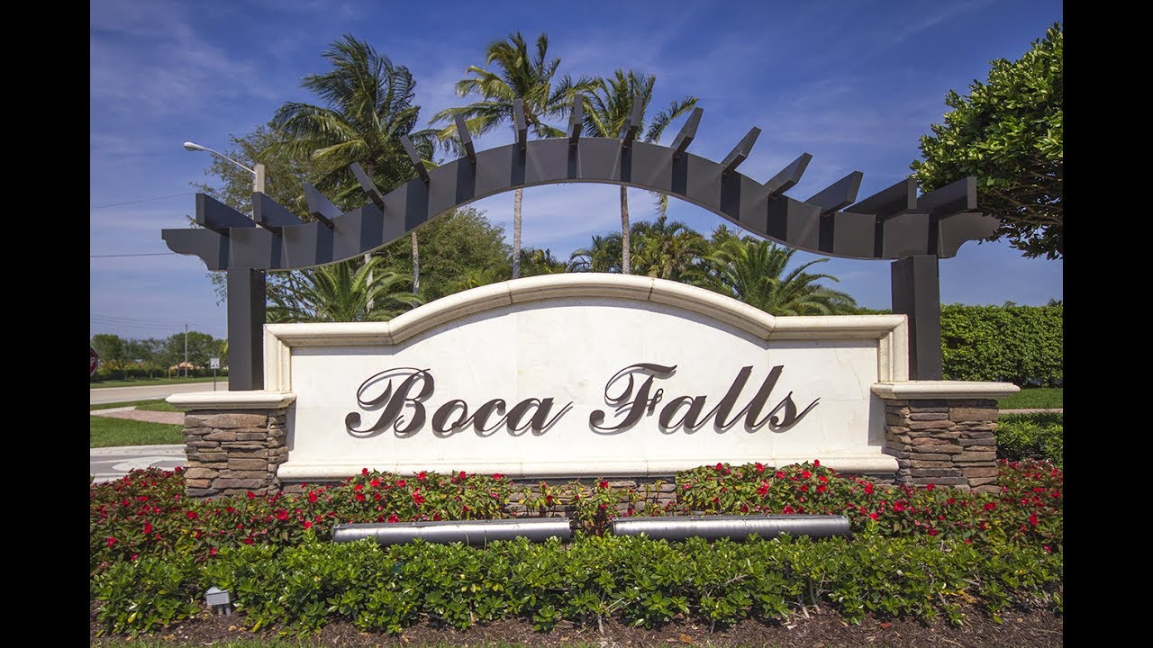 Boca Falls Boca Raton FL 33428 Virtual tour June 2017 - YouTube