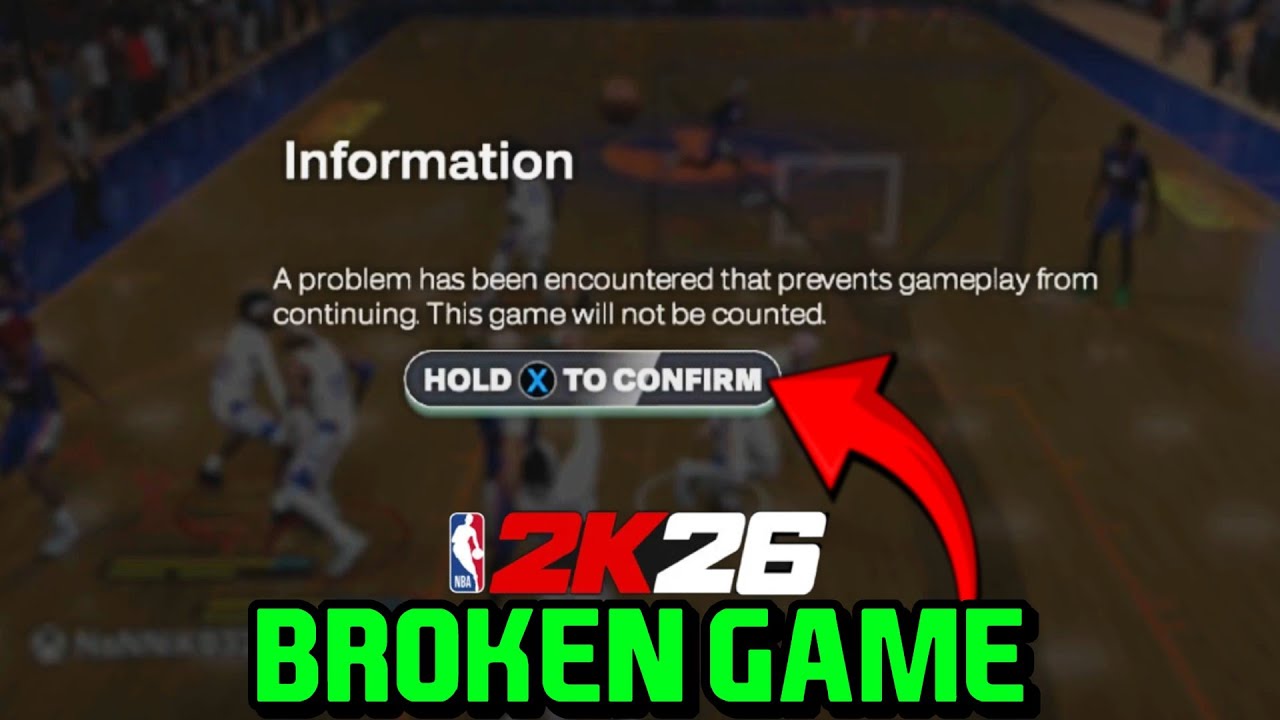 NBA 2K26 "A PROBLEM HAS BEEN ENCOUNTERED" HOW TO FIX! - YouTube
