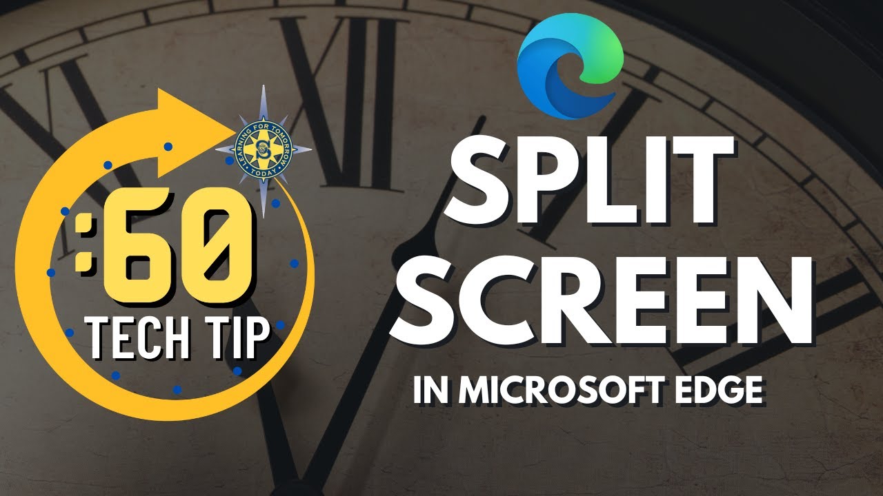 Microsoft Edge: How To Use Split Screen - YouTube