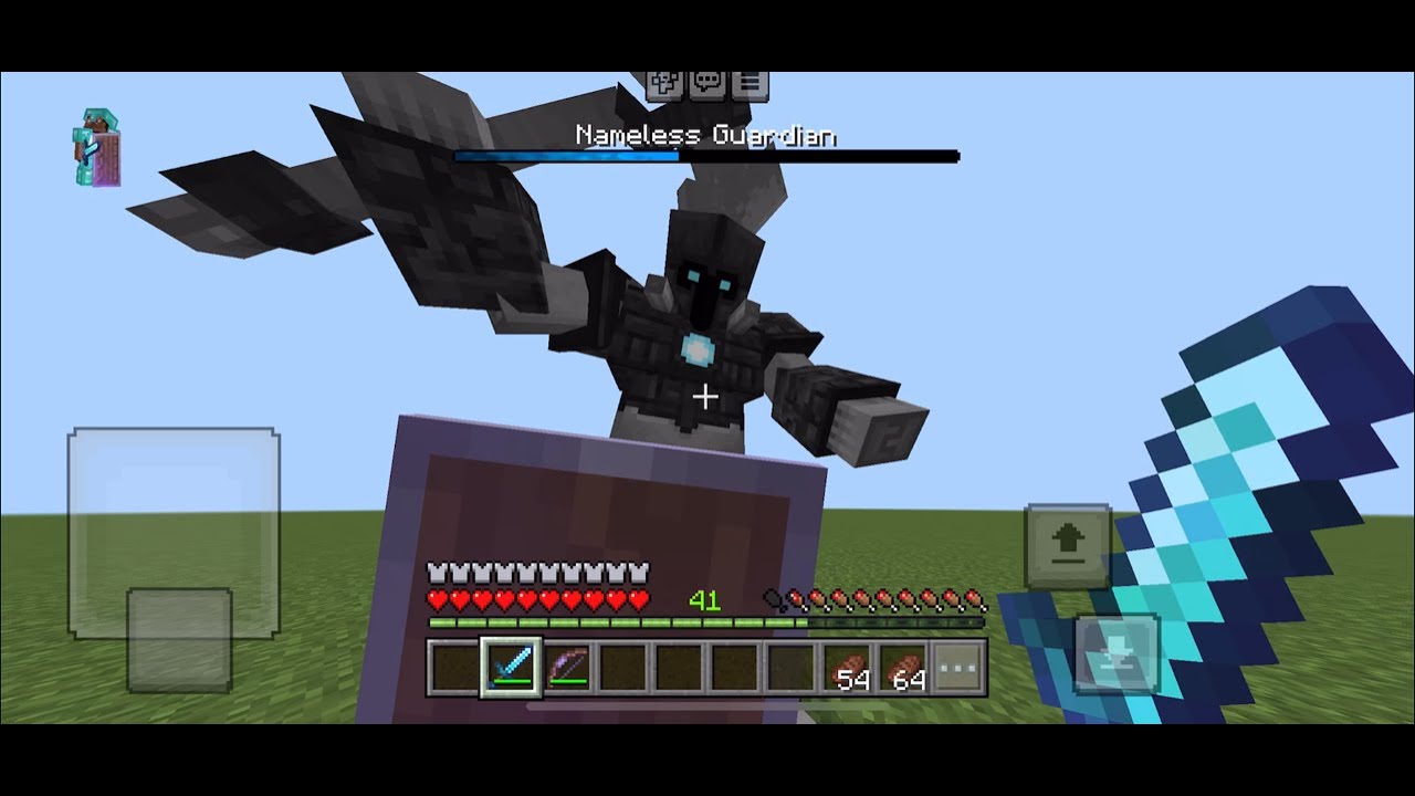 Nameless Guardian Addon vs me Boss Battle (EEEAB's) - YouTube