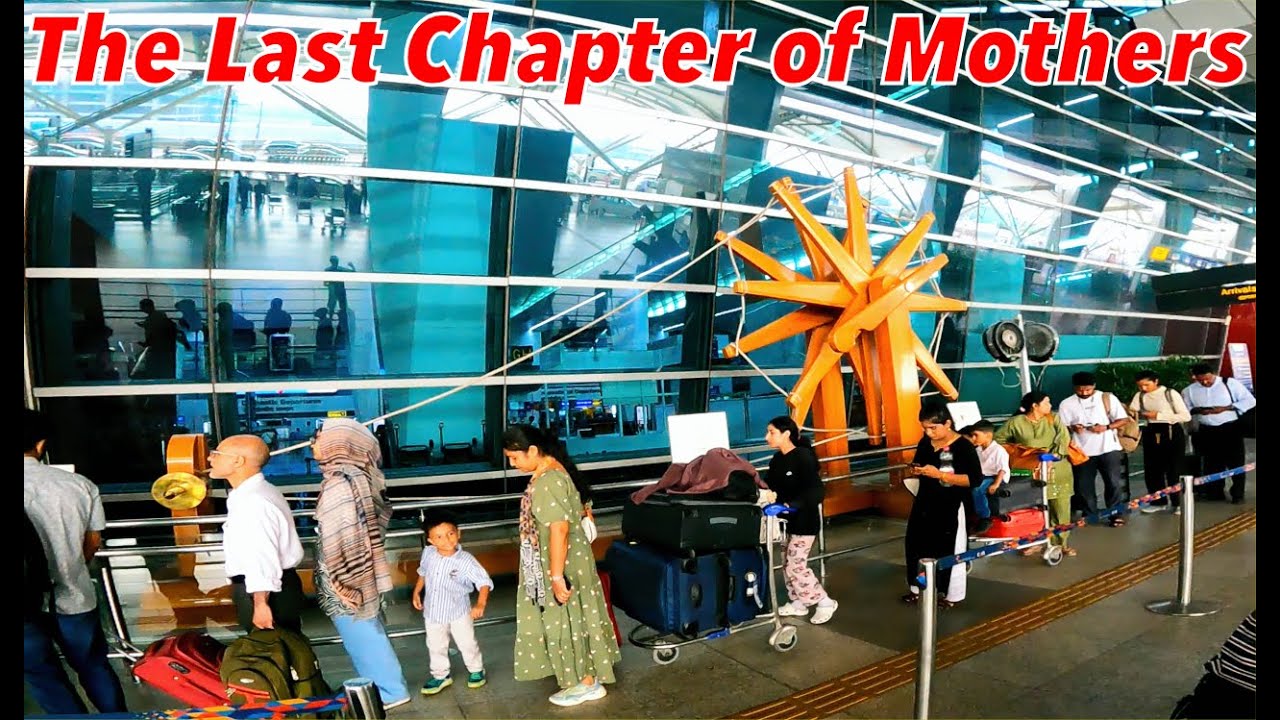Airport Goodbyes Mothers’ Final See Off Vlog 😍 - YouTube