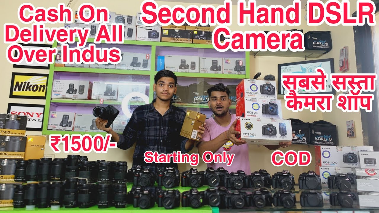 India No.1 Second hand camera shop || Mumbai || Cod Available ...