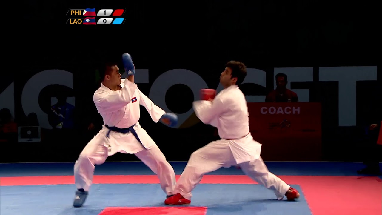 KL2017 29th SEA Games | Karate - Men's Kumite ↑75kg PRELIMINARY | 23/08 ...