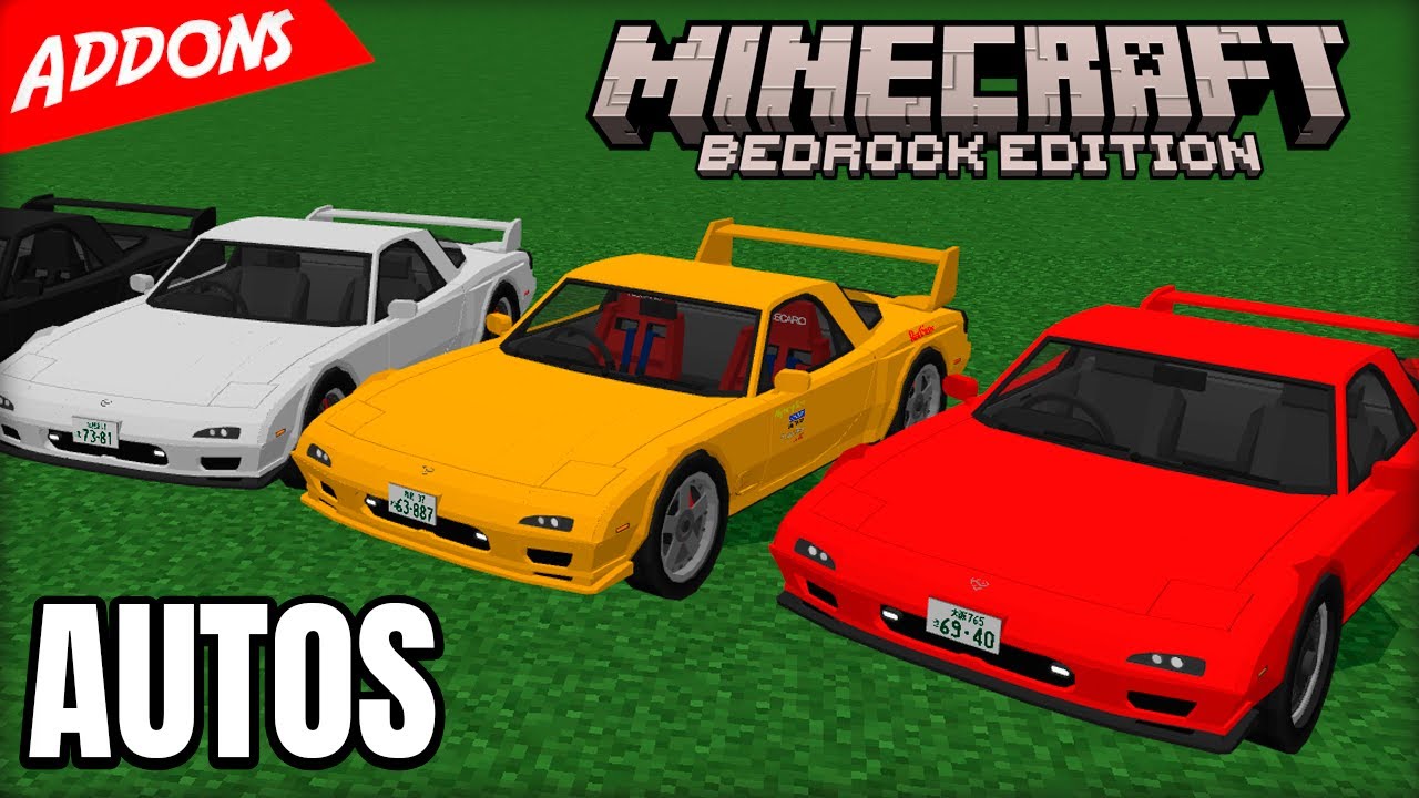 ADDON de AUTOS para MINECRAFT PE 1.20 * Mazda Efini * MODS para ...