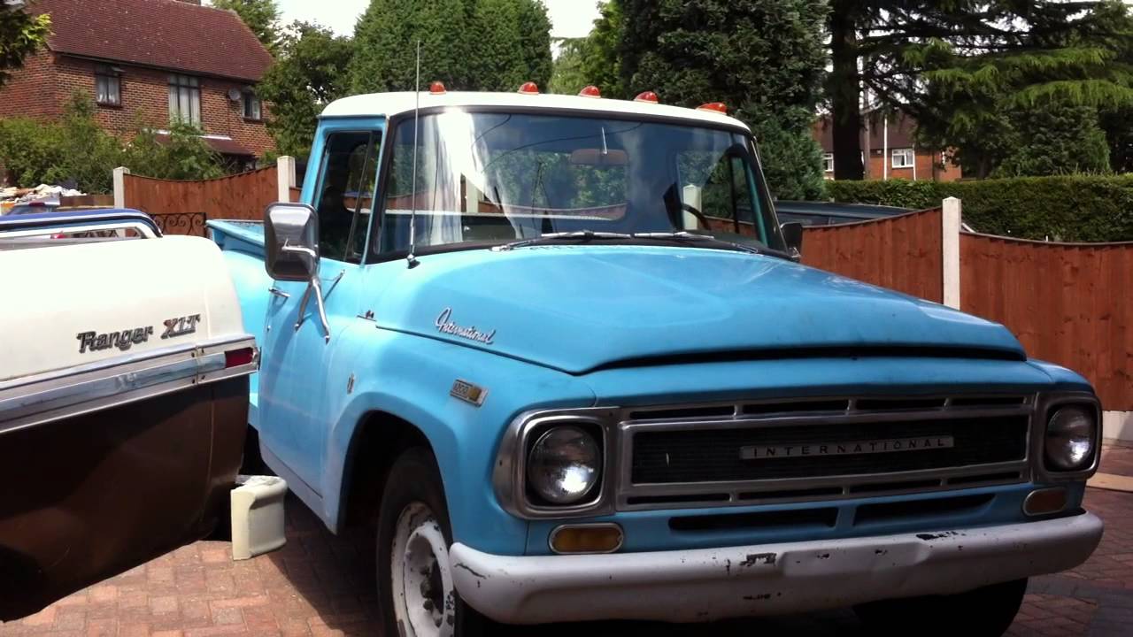 1968 International 1200C Stepside - YouTube