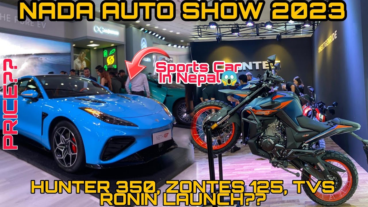 NADA Auto Show 2023: Hunter350, Zontes 125, TVS Ronin Launched ...