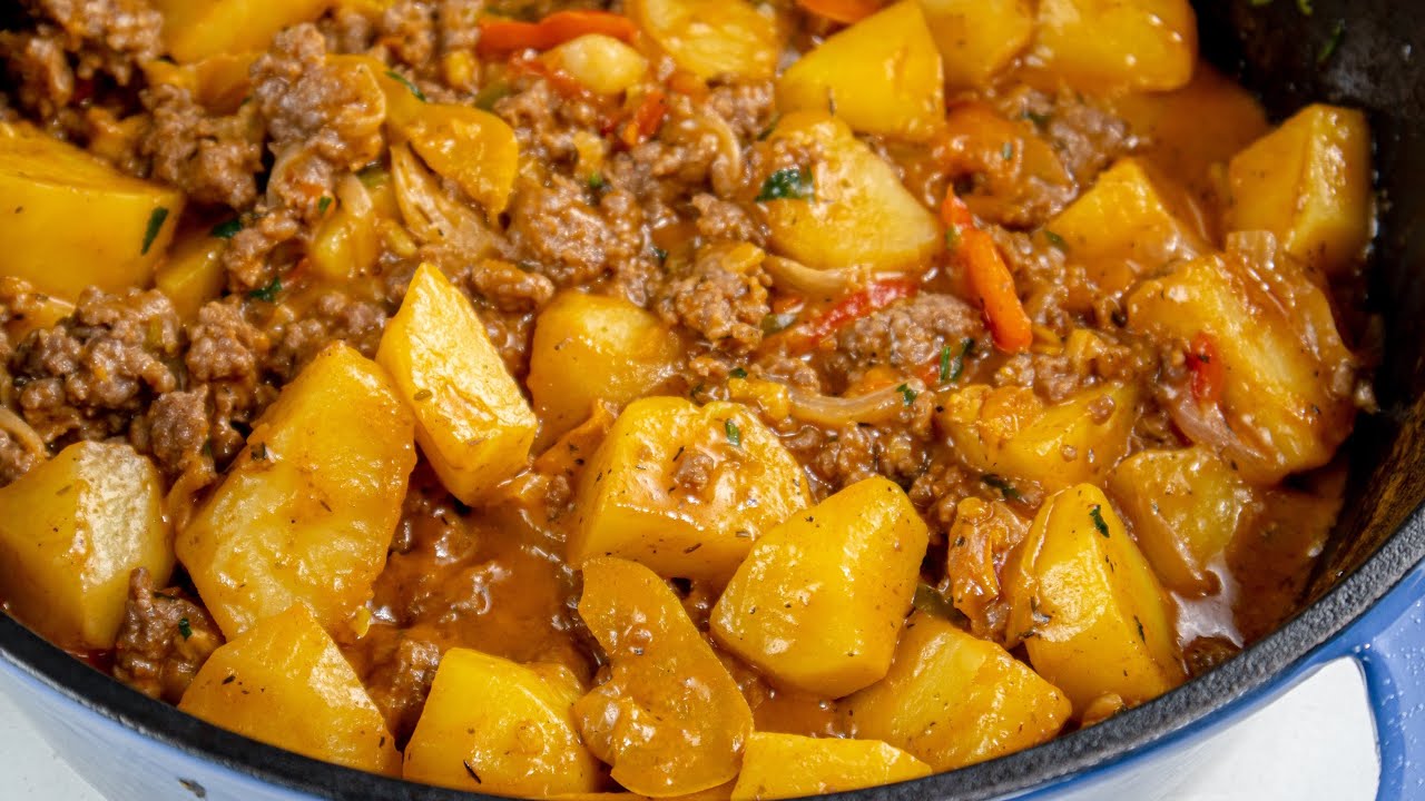 SUCH EASY AND DELICIOUS POTATO AND MINCED BEEF RECIPE YOU CAN COOK ...