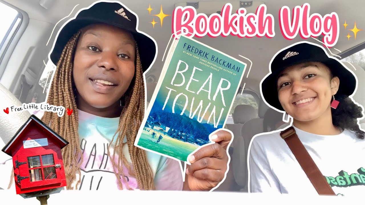 THE ULTIMATE BOOK VLOG: Visiting A Little Free Library, Reading Wrap up ...