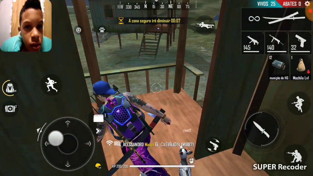 Jogando free fire primeiro vídeo do canal - YouTube