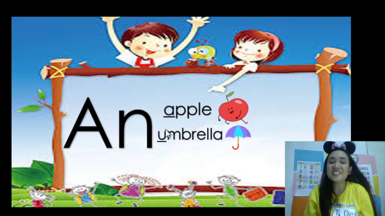 GRADE 1 ENGLISH LESSON A And AN YouTube GRADE 1 ENGLISH LESSON A And AN YouTube