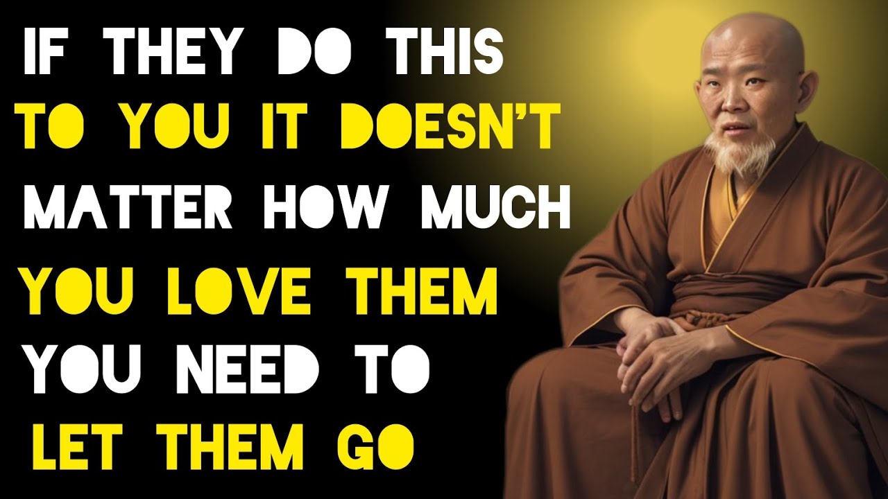 If They Do This To You, You Need To Let Them Go - Zen And Buddhist ...
