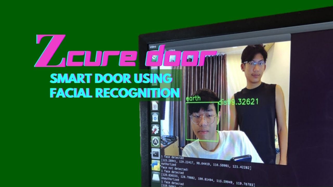 Zcure door - Smart door using facial recognition - YouTube