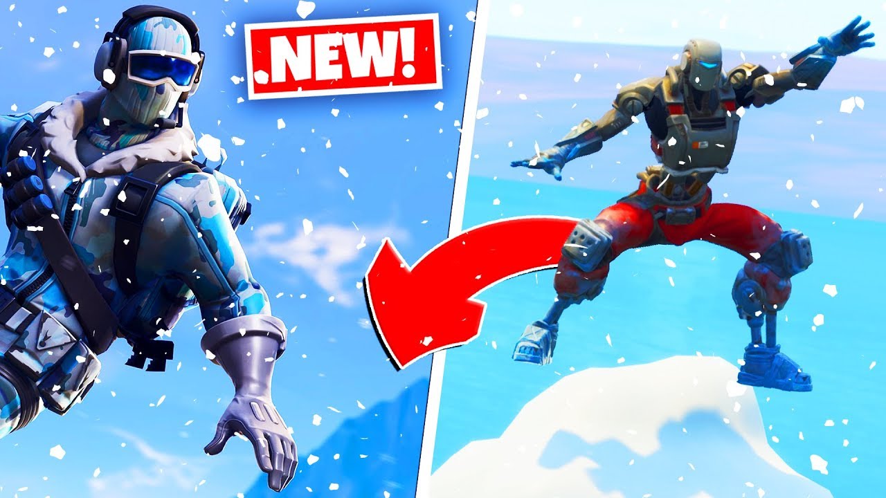 NEW FORTNITE SNOW MAP In Fortnite Battle Royale - YouTube
