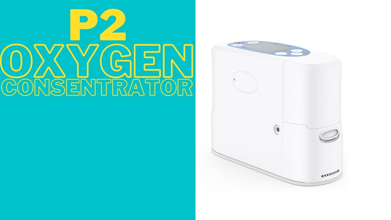 P2 portable oxygen concentrator - YouTube