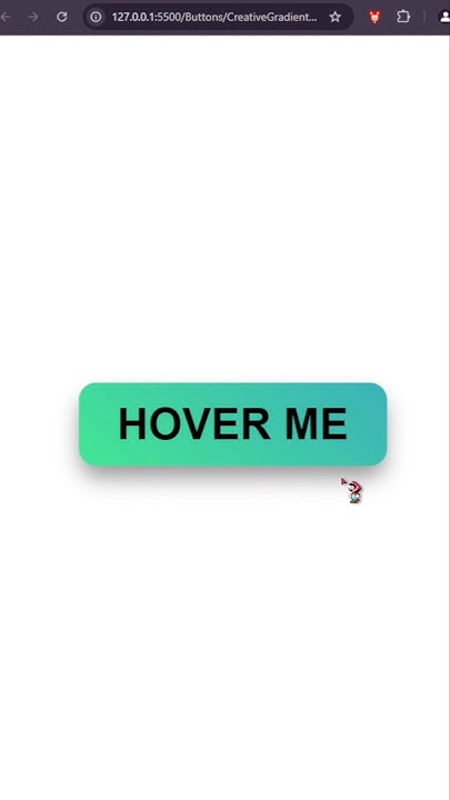 Bold Gradient Button Hover Effect with Animation | CSS Creative Design - YouTube