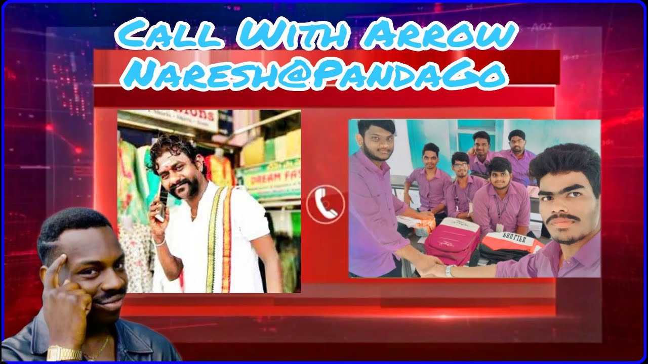 Phone call with Arrow Naresh 📱 Dharmavaram youth #Arrow Naresh ...
