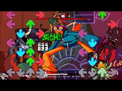[FNF]ABSOULTE RAGE NEW VERSION (REMIX) FULLCOMBO!!!