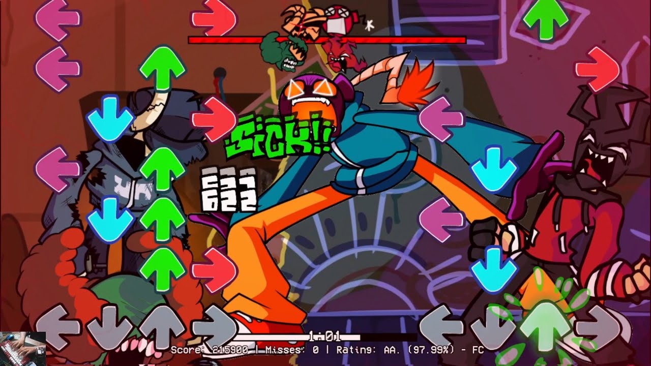 [FNF]ABSOULTE RAGE NEW VERSION (REMIX) FULLCOMBO!!! - YouTube