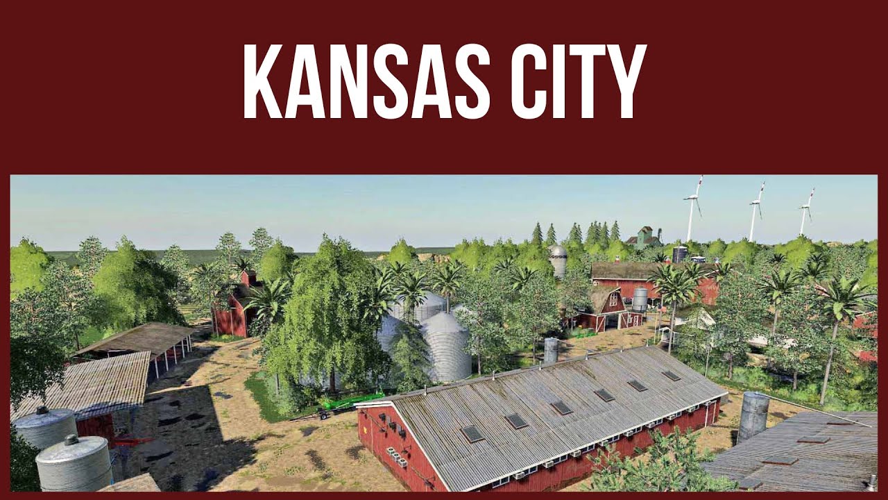 Farming Simulator 19 - Map Review - KANSAS CITY - YouTube