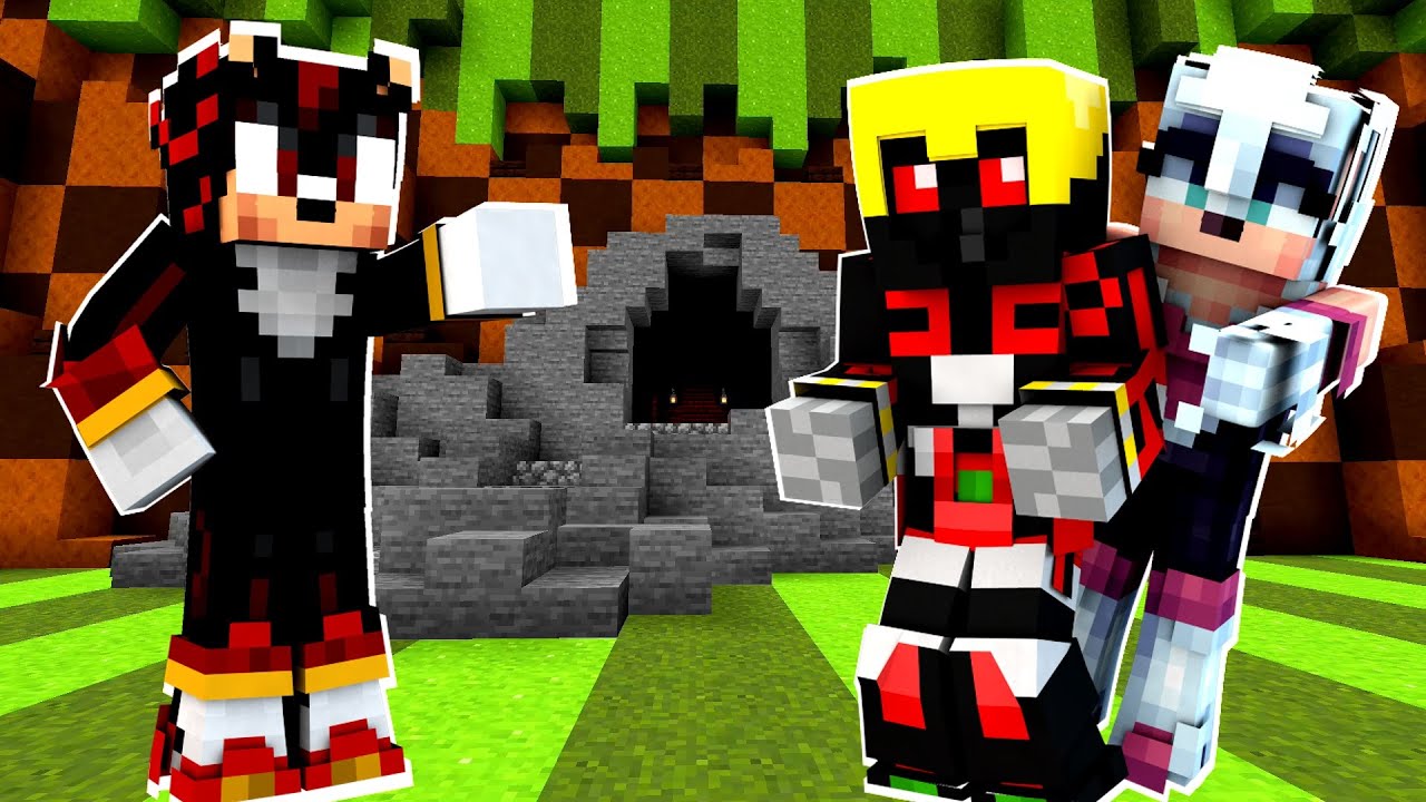 Minecraft - Sonic The Hedgehog 2 - Rouge And Omega Join Shadow's Team ...
