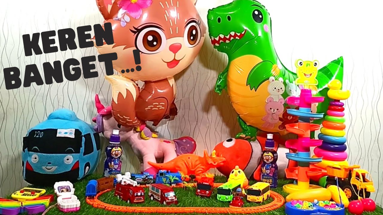 Hunting Mainan Balon Dino, Kucing, Kuda Pony, Lato Lato, Hp Babrie ...