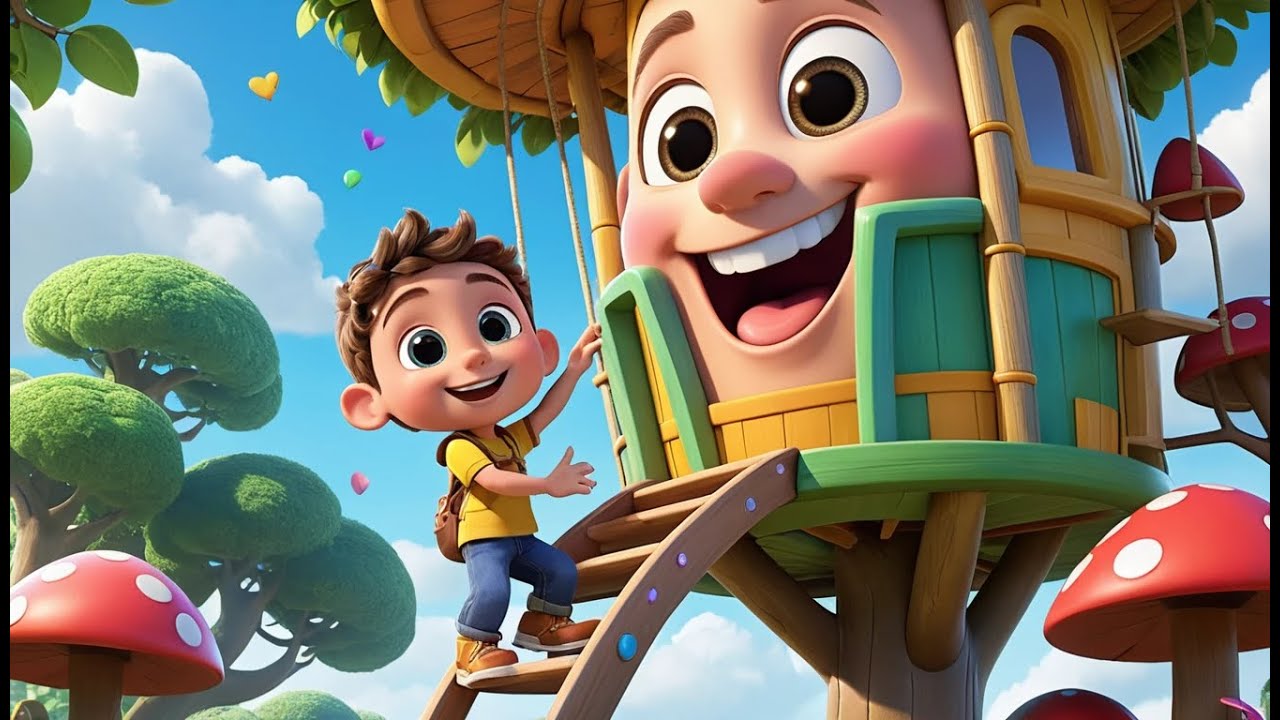 Finger Family Song – Numbers in a Magical Treehouse | Fun Counting Song ...