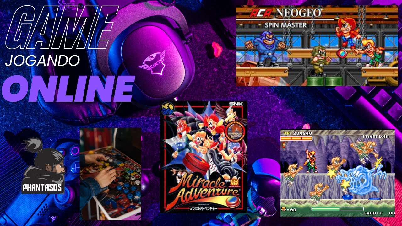 Spin Master Miracle Arcade NEOGEO - YouTube