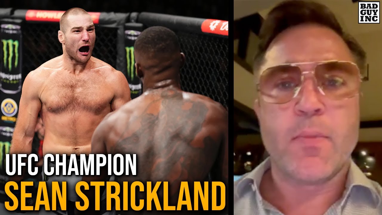 Sean Strickland is an inspiration | UFC Champion - YouTube