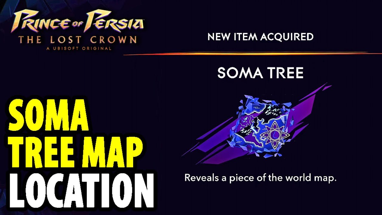 Where to Find Soma Tree Map - Location | Prince of Persia The Lost ...