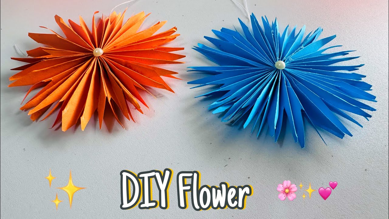 DIY paper Flower making / Ful tutorial #diyflower #carfts #viralvideo # ...