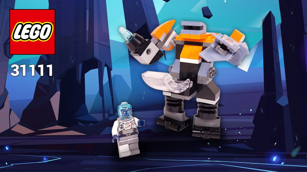 Cyber Mech [31111] from LEGO Creator Cyber Drone Building Instructions ...
