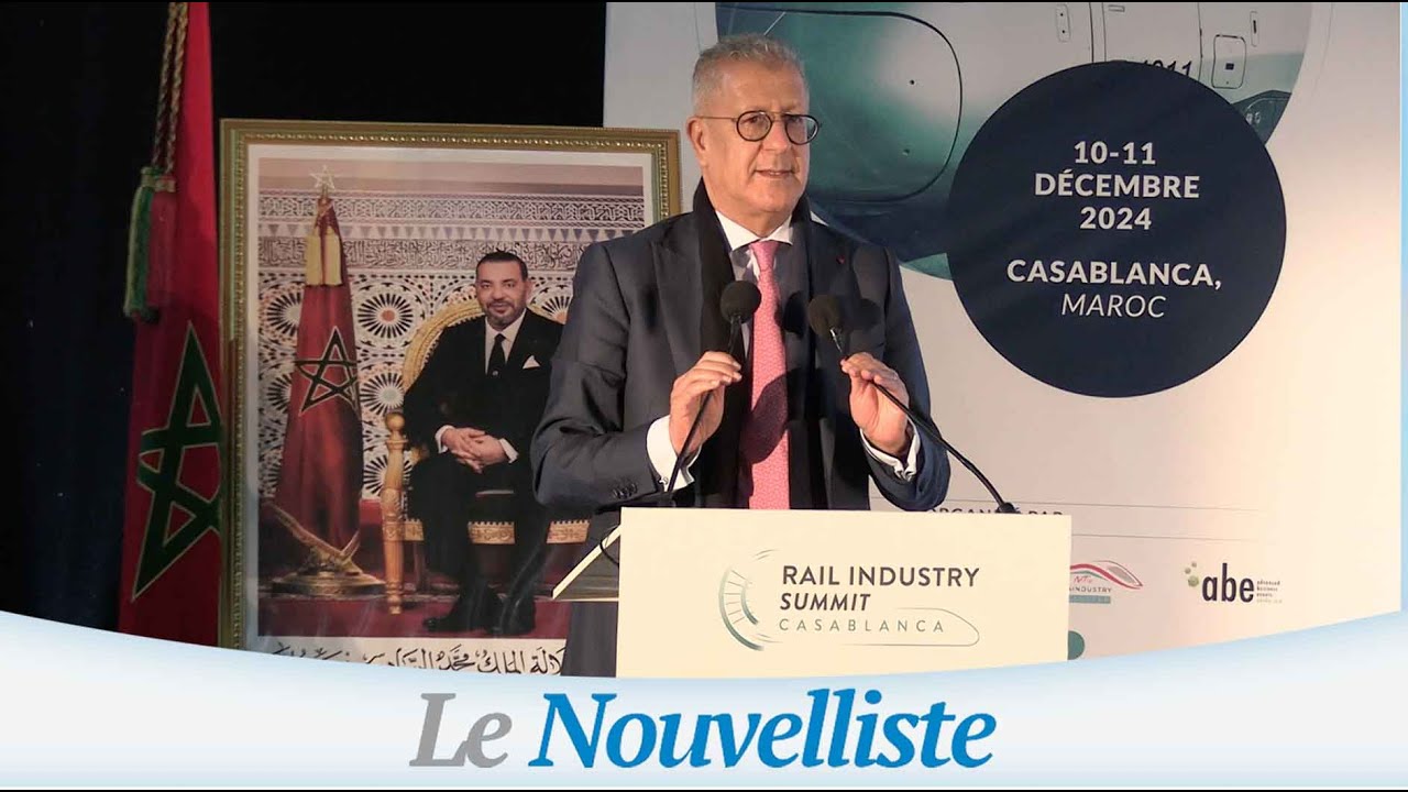 Le Rail Industry Summit : Mohamed Rabie Khlie, Directeur Général de l ...