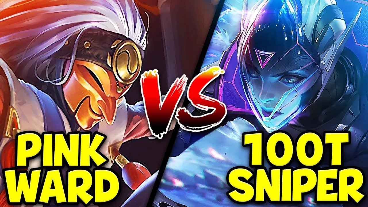 WHEN PINK WARD GETS MATCHED AGAINST A PRO TOP LANER!! - YouTube