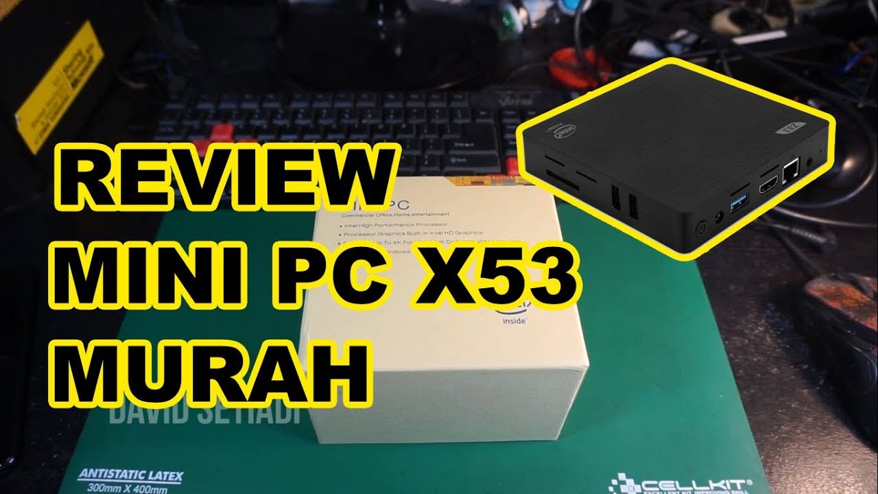Review mini pc Z83 II Intel murah kecil efisien - YouTube