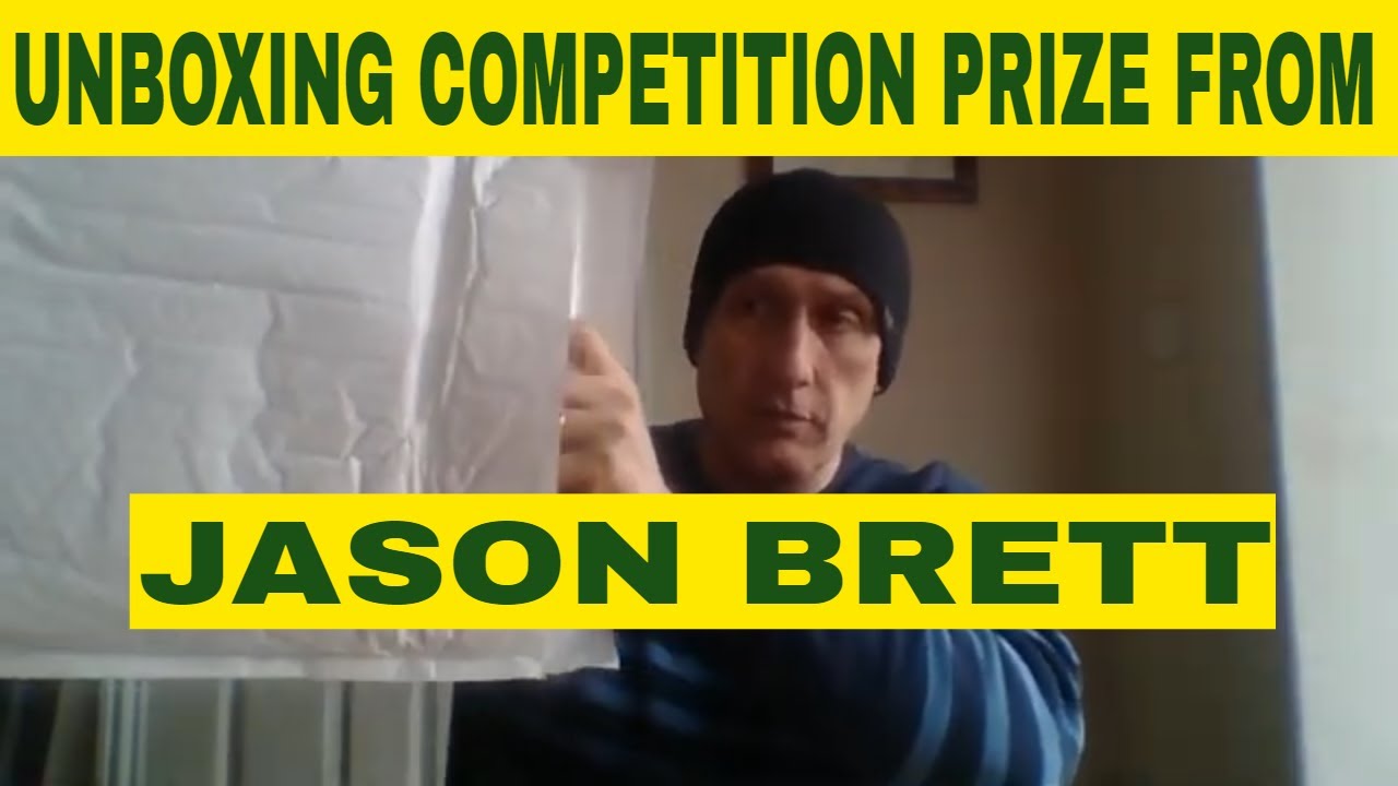 Unboxing my Competition Prize from Jason Brett - YouTube