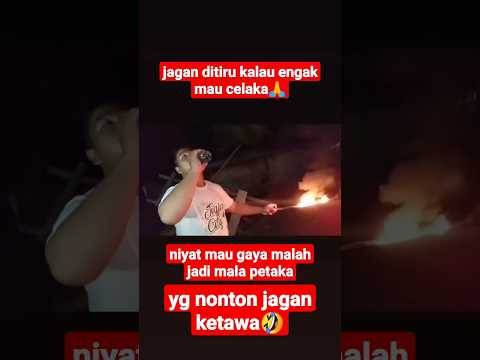 atraksi nafas api tapi gagal 🙀 #shortvideo #karsokubah #yearofyou #youtubeshorts #storywa #atap