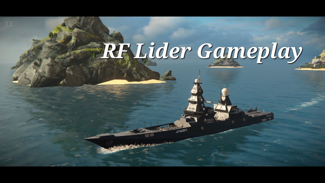 RF Lider in Action (Modern Warships) - YouTube