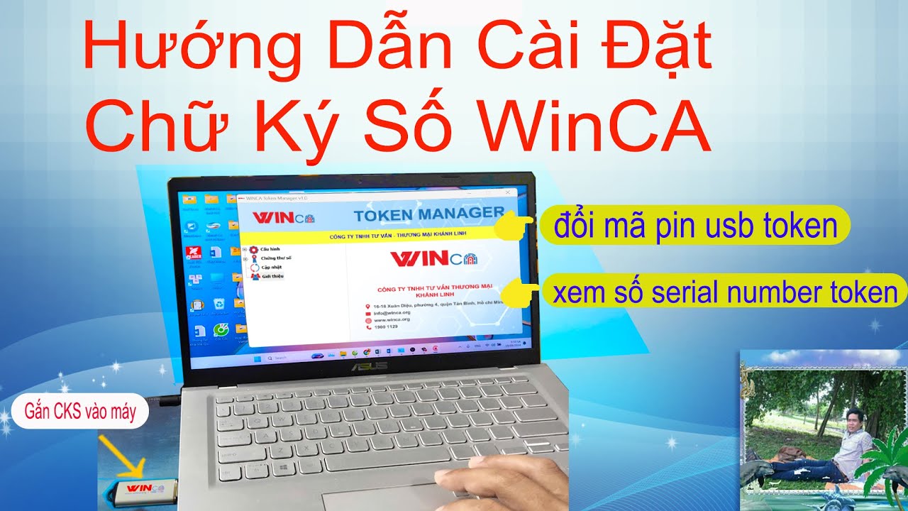 Hướng Dẫn Cài Đặt Chữ Ký Số Winca - YouTube