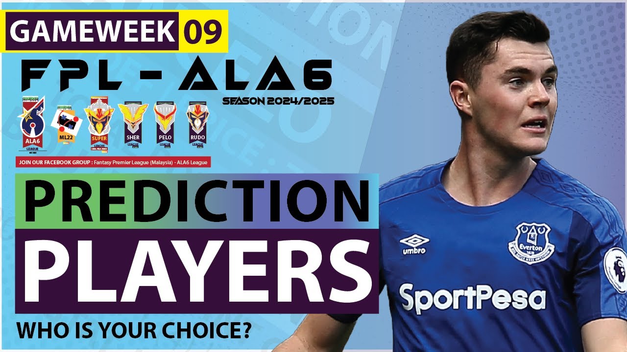 FPL 24/25 - 6 Players Prediction GW09... - YouTube