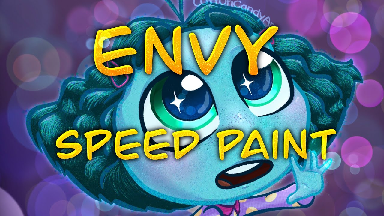 [Speed Paint] Envy, Inside Out 2 - YouTube